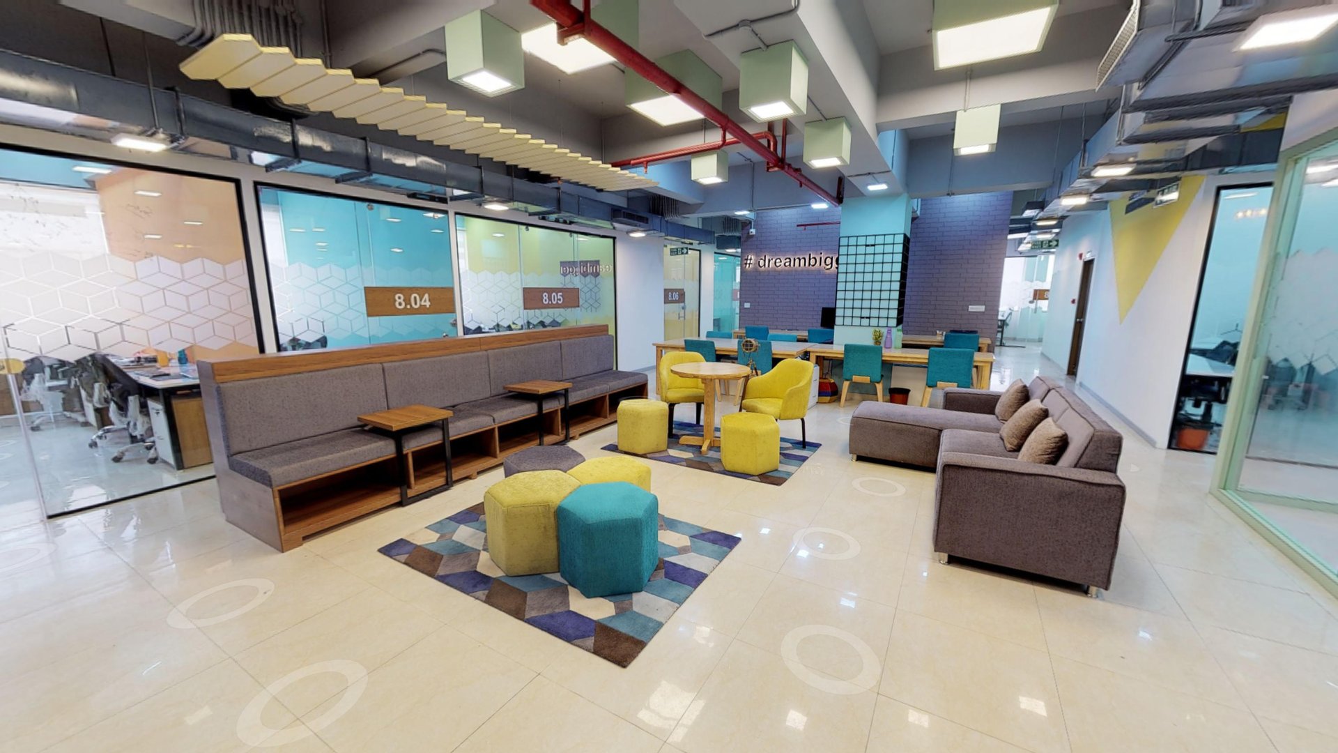 Co-Offiz NSP Hub, Delhi - Actual View | Digital Twin Solutions For ...